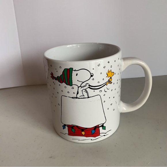 Zrike | Dining | Zrike Brands Peanuts Snoopy Woodstock Large Christmas ...
